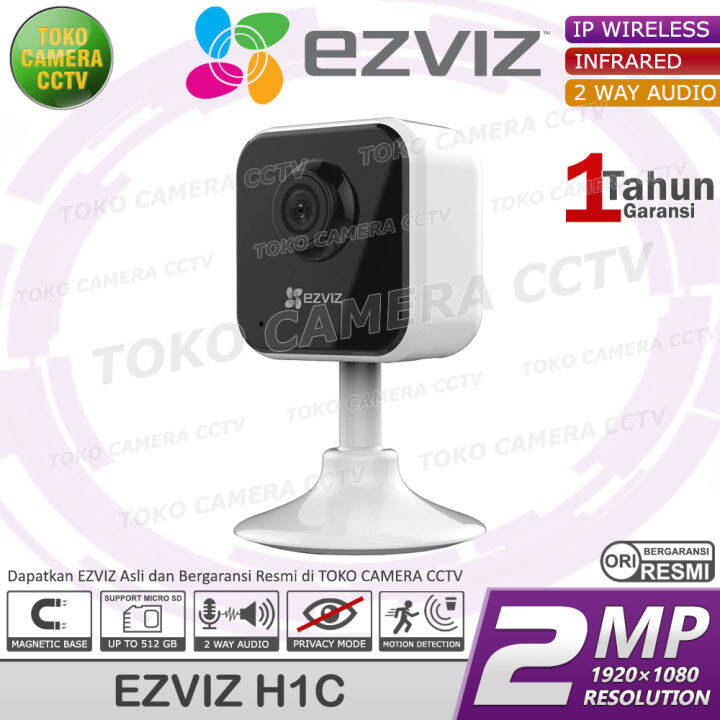 EZVIZ H1C 2MP 1080p KAMERA CCTV WIFI KAMERA IP CAMERA WIRELESS | Lazada ...