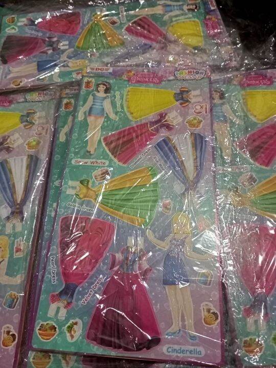 mainan anak-anak perempuan bp bpan ,1 pack isi 10 lembar campuran ...