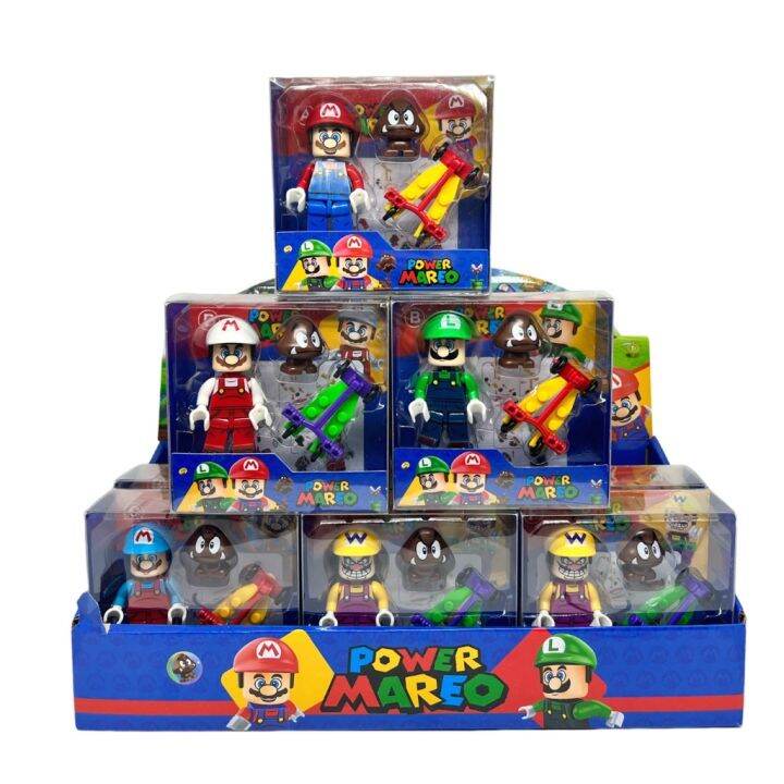 super mario building blocks toy Power Mareo toys | Lazada PH