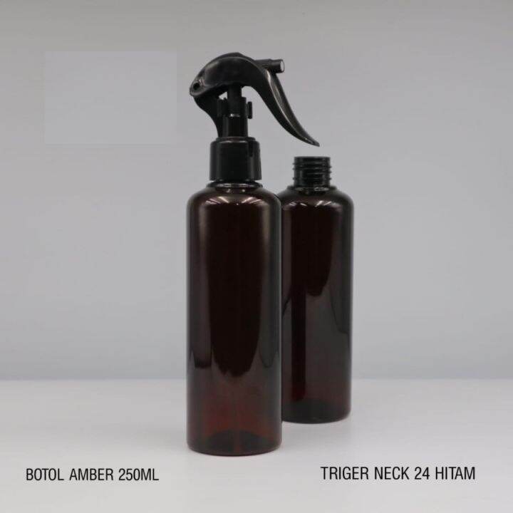 BABEE - BOTOL AMBER 250ML TRIGGER/ BOTOL TRIGGER 250ML TEBAL / BOTOL HAND SANITIZER / BOTOL ...