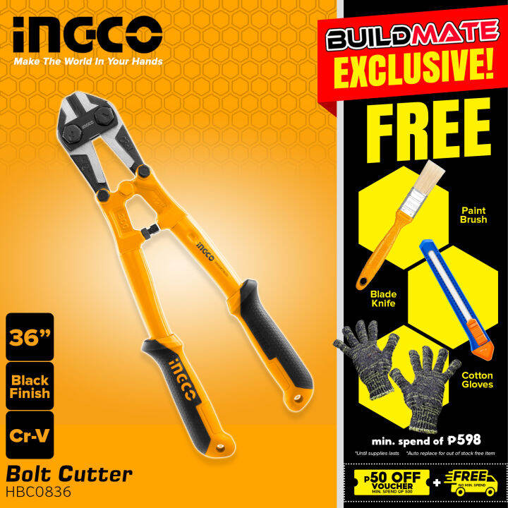 INGCO Bolt Cutter 36" HBC0836 •BUILDMATE• IHT | Lazada PH