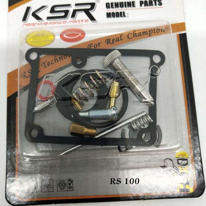 YAMAHA RS 100 CARBURATOR REPAIR KIT KSR THAILAND BRAND | Lazada PH