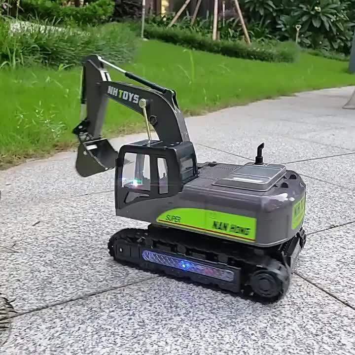 ยี่ห้อใหม่8-Channel รีโมทคอนลโลหะผสม Crawler Excavator Console Light ...