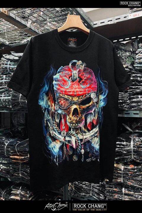 เสื้อ3D Cotton 100% เรืองแสง Rock Chang แบรนด์แท้ รับประกันคุณภาพ ...