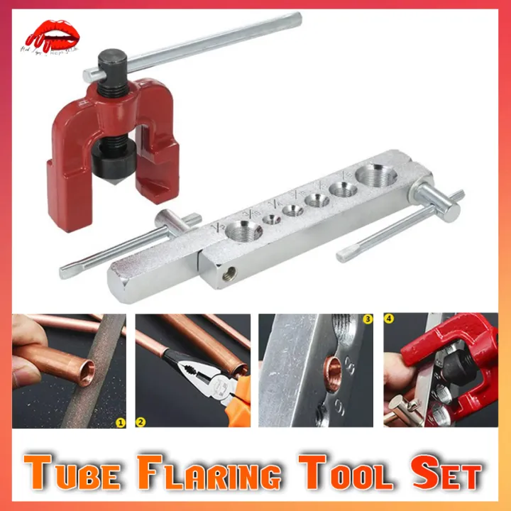 Tube Flaring Tool Set CT-2020 Manual Copper Tube Expansion Reamer Water ...