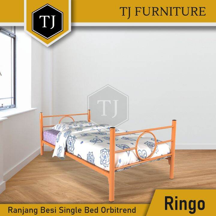 Orbitrend Ranjang Besi / Tempat Tidur Besi / Divan Besi / Single Bed ...