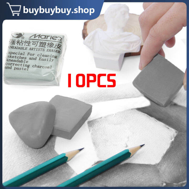 10Pcs Marie's Kneadable Eraser Professional Drawing Eraser For ...