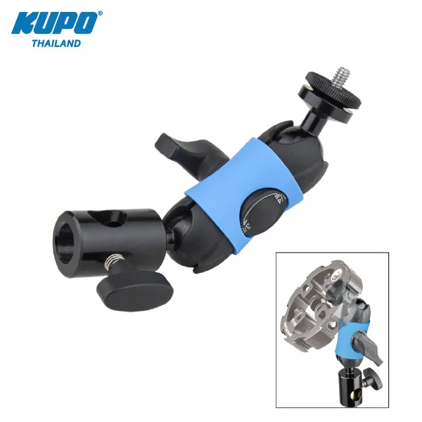 KUPO KS-401 Super Knuckle w/ Baby Receiver แขนข้อต่อ 2 ด้านใข้ยึดอุปกรณ์อเนกประสงค์ (Receiver ...