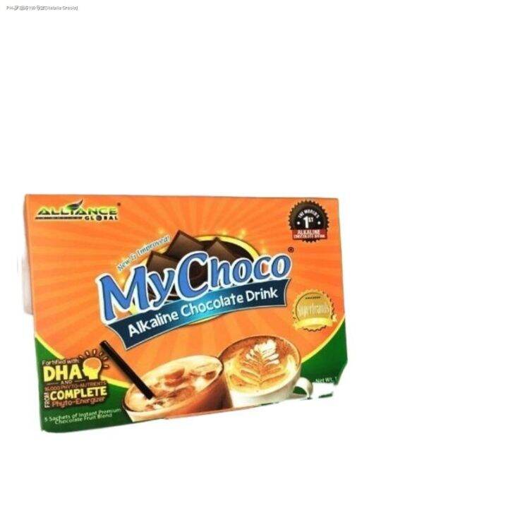 MY CHOCO Alkaline Chocolate Drink Fortified with DHA 5 Sachets ♠ ...