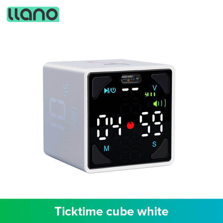 llano Ticktime cube Pomodoro Timer Smart Timer Pomodoro Hẹn Giờ Thiết Bị Bấm Giờ Thông Minh Tắt ...