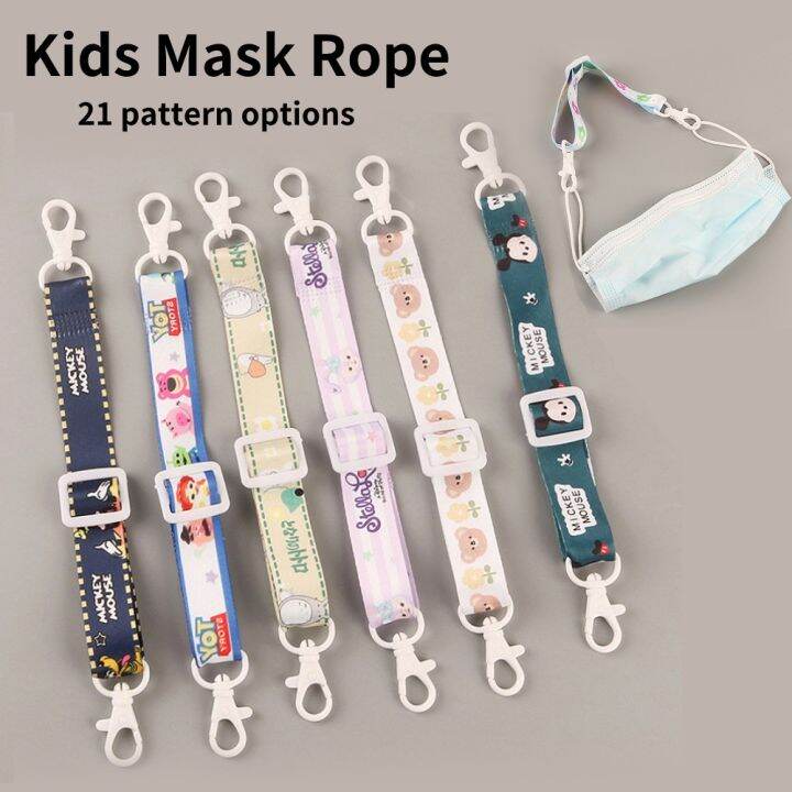 Hourser mask extender hijab kids Masker Hanging Rope Cartoon Mickey ...