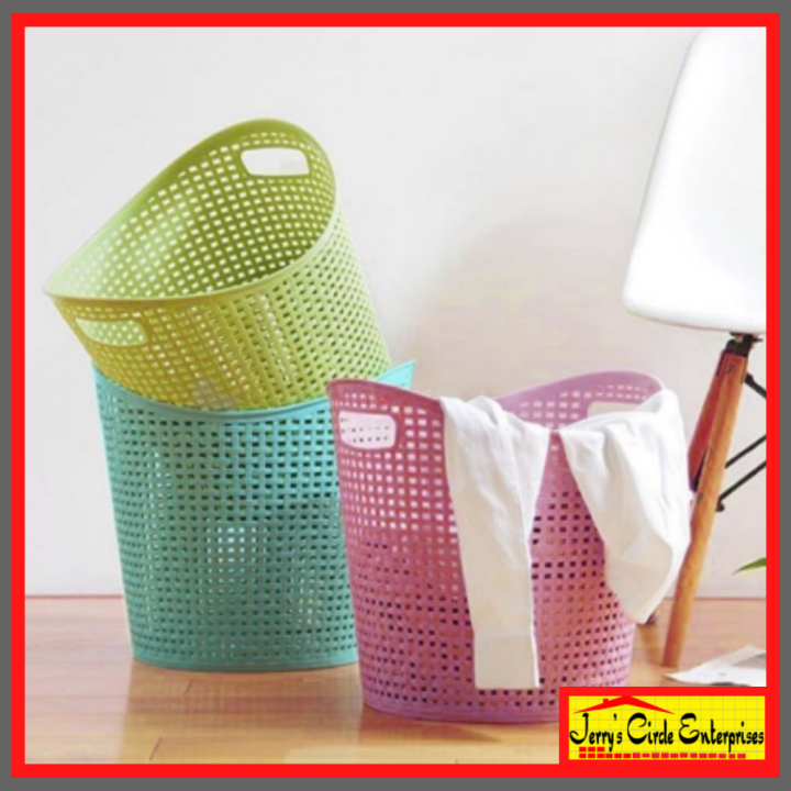 Small Colored Rattan Laundry Basket / Basket/ Storage | Lazada PH