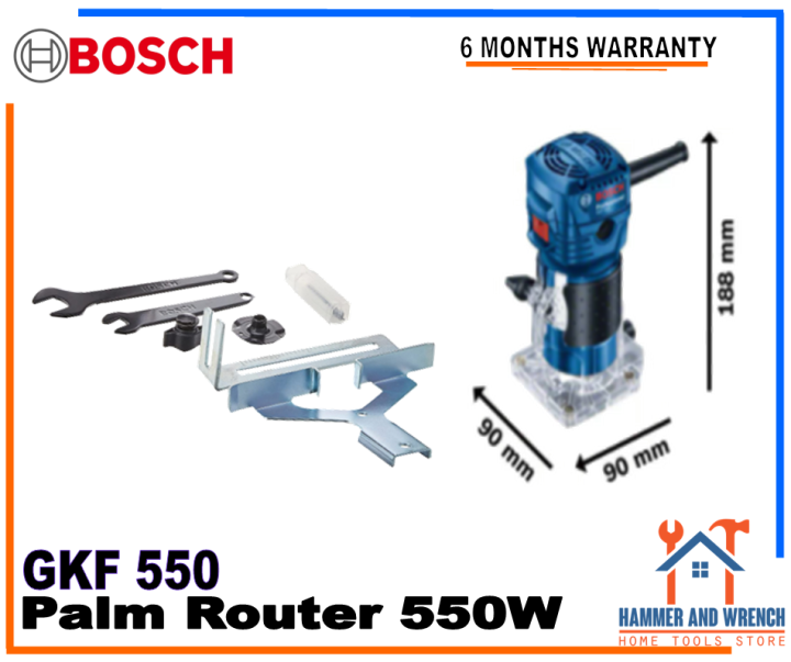 BOSCH GKF 550 Professional Palm Router 550W | Lazada Singapore