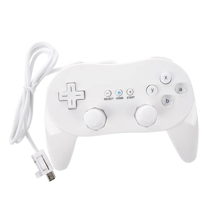 Professional Classic Game Controller for Nintendo Wii White | Lazada.co.th