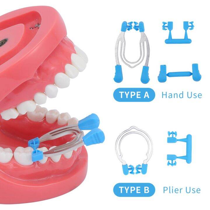 Dental Sectional Contoured Metal Spring Clip Teeth Replacement Dental ...