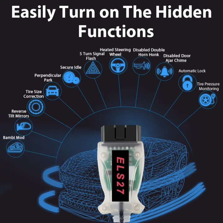 V2.3.8 ELS27 For Ford Coding FORScan USB Connection Automotive OBD2 ...