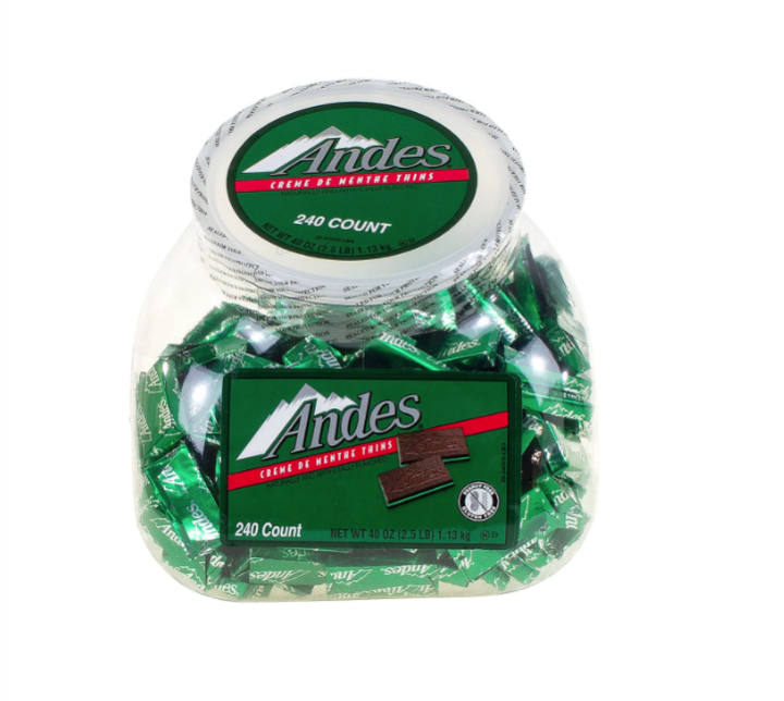 Andes Chocolate Creme De Menthe Thins 240pcs | Lazada PH