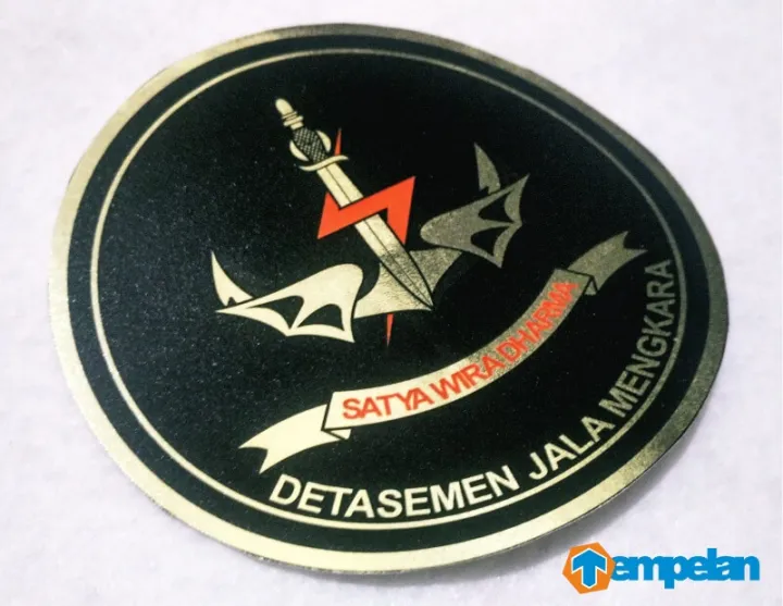 STIKER DENJAKA TNI AL PREMIUM | Lazada Indonesia