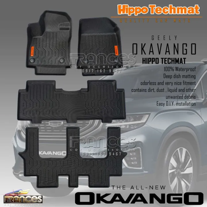 Geely Okavango 2020-2022 Hippo Deep Dish Matting Thailand Version 2 ...