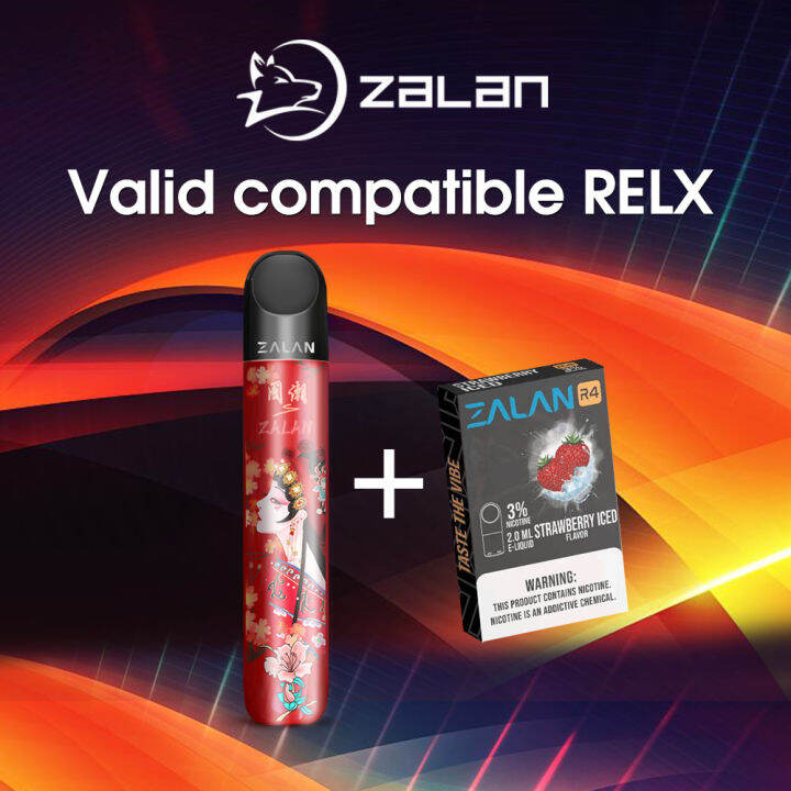 ZALAN Vaping set 1device+disposable jucie pod Original Infinite 2 IN 1 ...