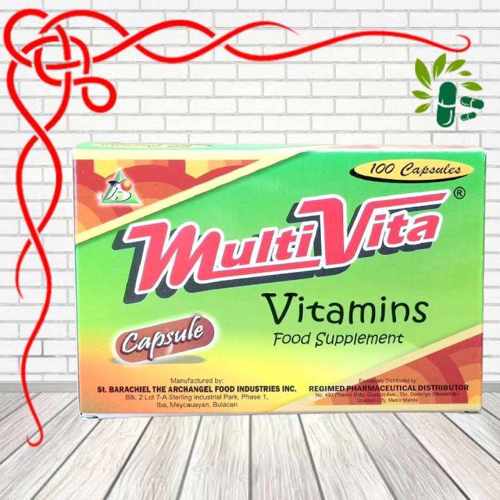 Multivita Multivitamins 100 Capsules | Lazada PH