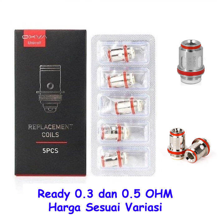 Coil OXVA Origin X UNI COIL 0.2 0.3 0.5 1.0 OHM authentic 1 pcs 5 pcs ...