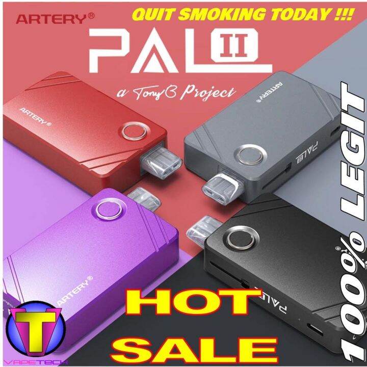 Artery PAL 2 Pod Starter Kit 1000mAh (Pal ll) (Quit Smoking) | Lazada PH