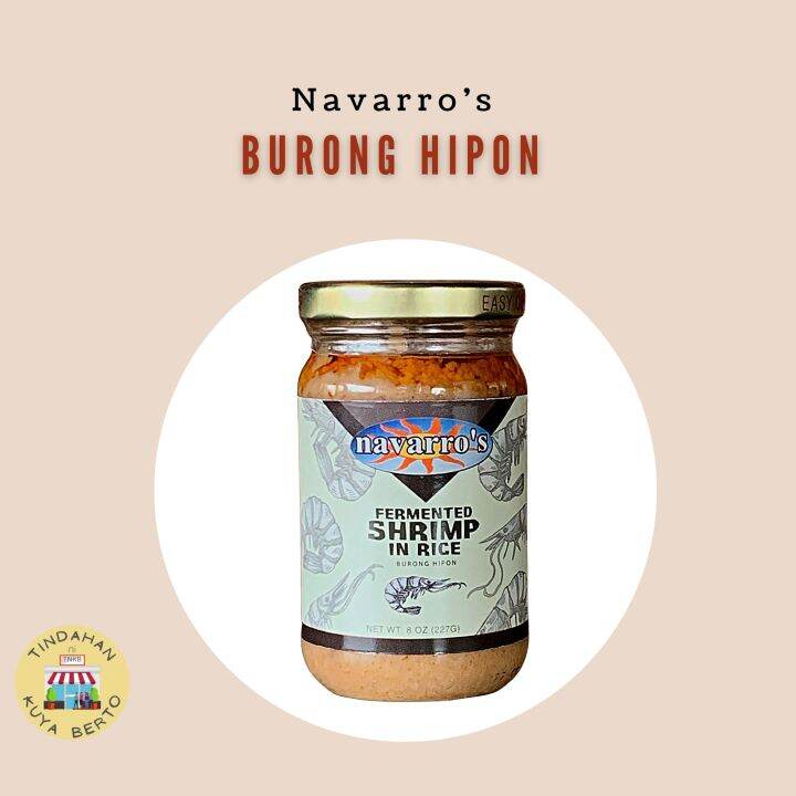 Navarro's Fermented Shrimp in Rice | Burong Hipon | 227grams | Lazada PH