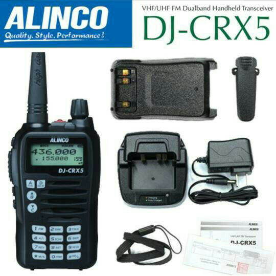 HT Alinco DJ CRX 5 / HT Alinco DJ-CRX5 Dual Band / HT Alinco DJ CRX5 Bergaransi crx 5 | Lazada ...