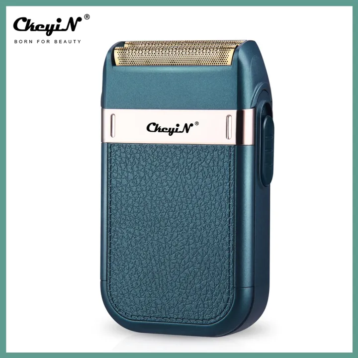 Electric Reciprocating Shaver for Men Twin Blade Waterproof Cordless ...