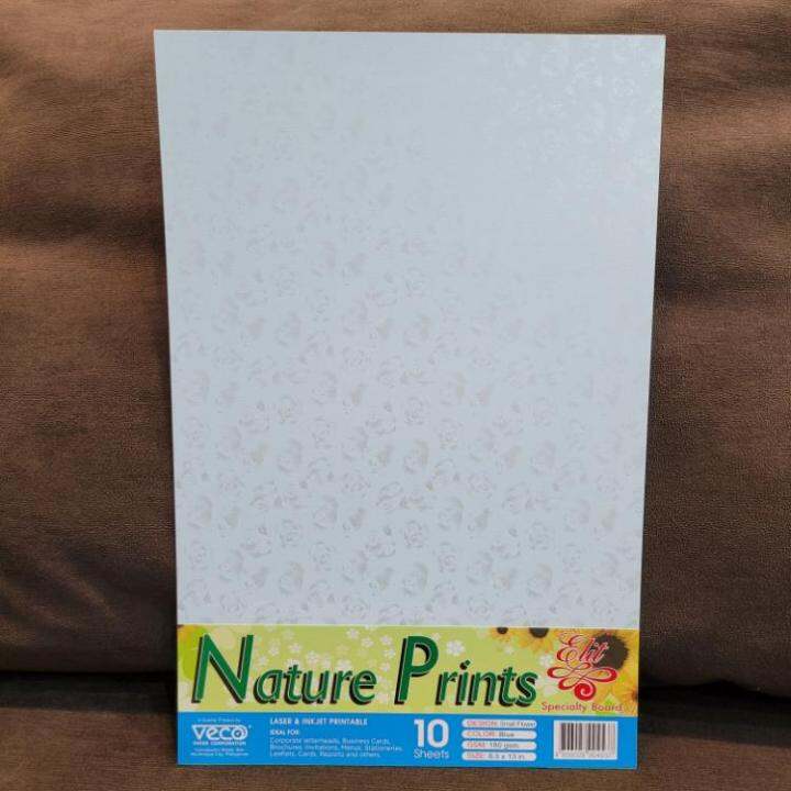 Nature Prints (Scented Specialty board) Short 10 Sheets Big Flower or ...