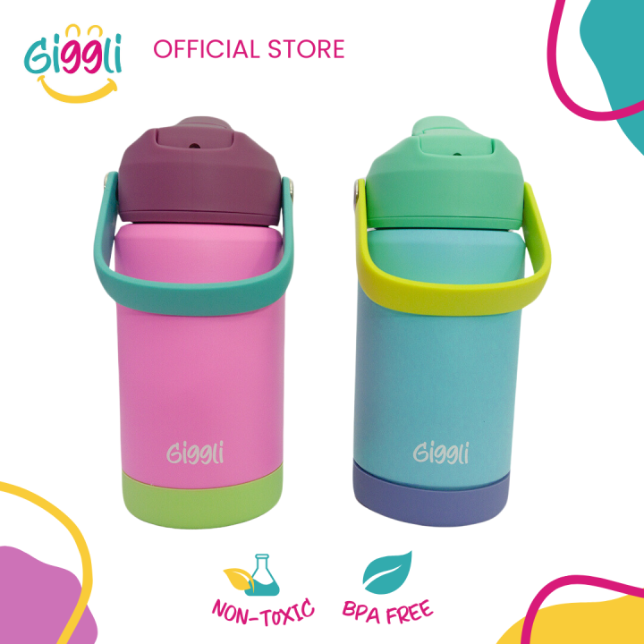 Giggli Kids Double Wall Insulated Stainless Steel Tumbler in 12 oz ...