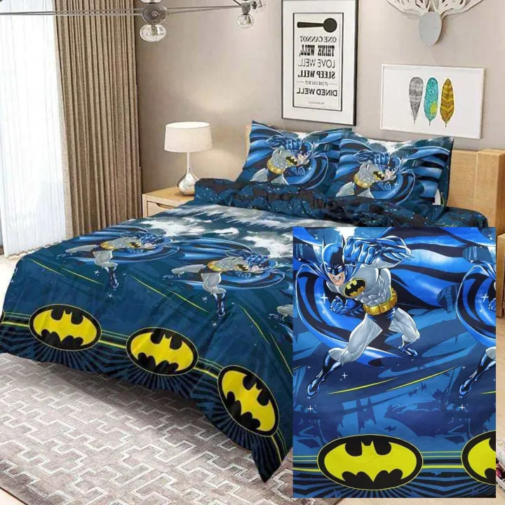 BATMAN Canadian Fabric Blanket - Premium Canadian Cotton Collection ...
