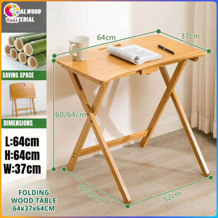 【COD】Folding Table Portable Table Simple Folding Table Small Family ...