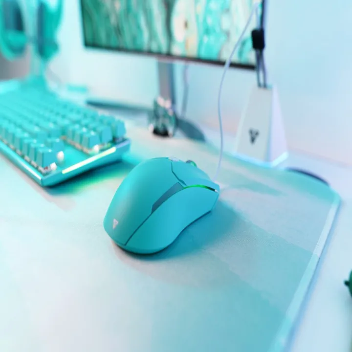 durable Fantech Helios XD3 Mint Green Edition Dual Connection Gaming ...