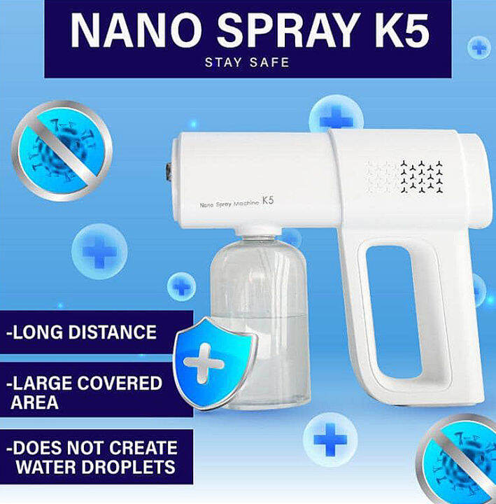 ( Nano Spray K5 )Malaysia Ready Stock Nano k5 Spray Gun 380ML Air Purification Cleaning ...