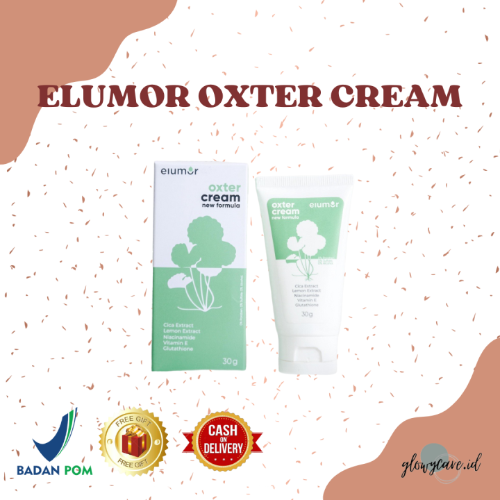 Elumor Oxter Cream New Formula | Krim Pencerah Area Lipatan Alami 30gr ...