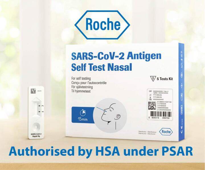 *SG Ready Stock* 50 Test Kits - Roche SD Biosensor SARS-CoV-2 Antigen ...