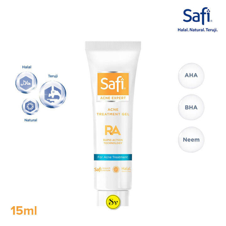 Safi Acne Expert Acne Treatment Gel 15gr / White Expert Oil Control ...
