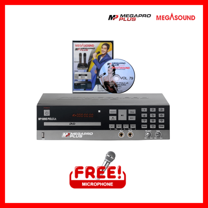 Karaoke Player MP100NS Piolo Megapro Plus with latest volume cd + free ...