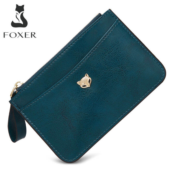 FOXER Women Card Holder Wallets PU Leather Coin Purse Packet Mini Money ...