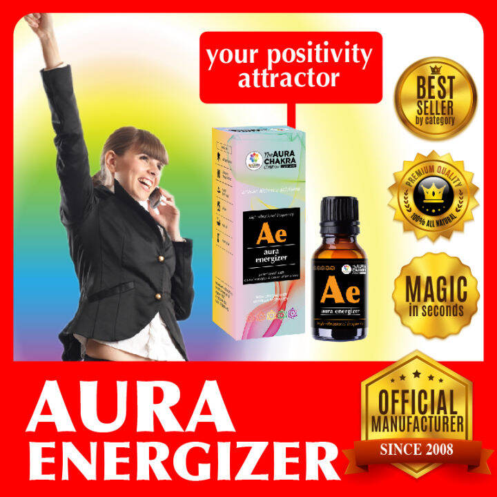 💪Aura Energizer [NO.1 Wellness Boost • Positive Energy • Artisan Aromatherapy Blend] chakra ...