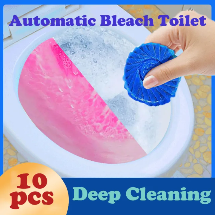 20pcs Original Toilet Bowl Cleaner Blue Tablet Automatic Deodorant ...