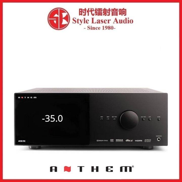 Anthem AVM 90 8K 15.4Ch AV Pre-Amplifier/Processor with Dolby Atmos ...
