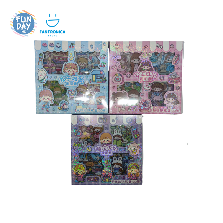 Stiker Viral isi 100 Lembar Coco Ellie Massu Nono / Sticker Waterproof ...
