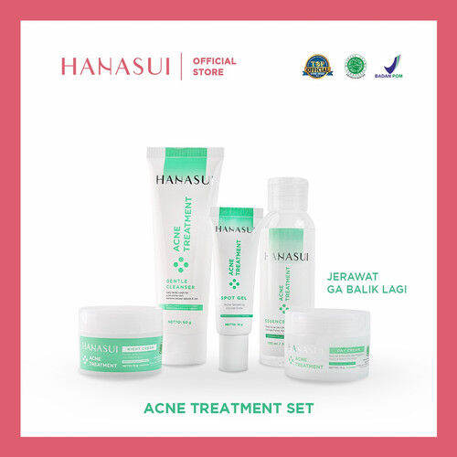 Rangkaian Hanasui Acne Treatment Series | Lazada Indonesia