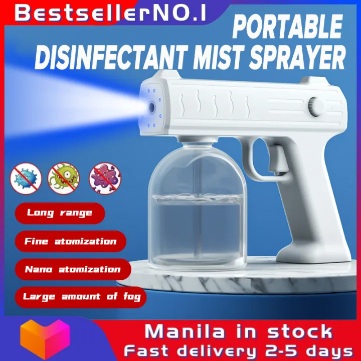 【Ready Stock】 Disinfection Machine Gun Blue Light Nanometer ...