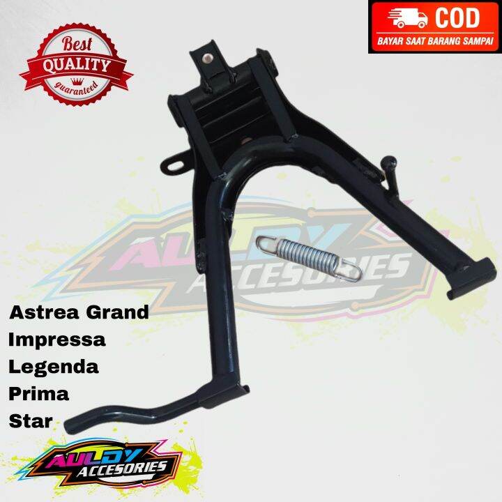 Jagang Jagrak Dua 2 Standar Tengah Set Pir Standart Motor Honda Astrea ...