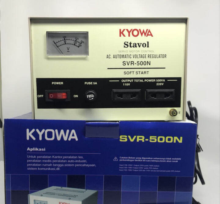 STABILIZER KYOWA 500 WATT | STABILIZER LISTRIK KYOWA | Lazada Indonesia