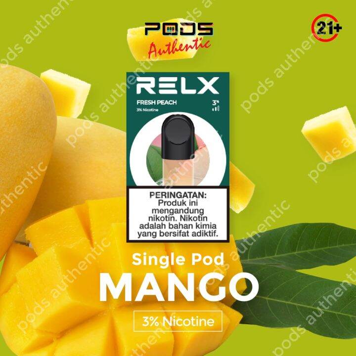 RELX Pod Pro - Golden Slice / Mango | Lazada PH
